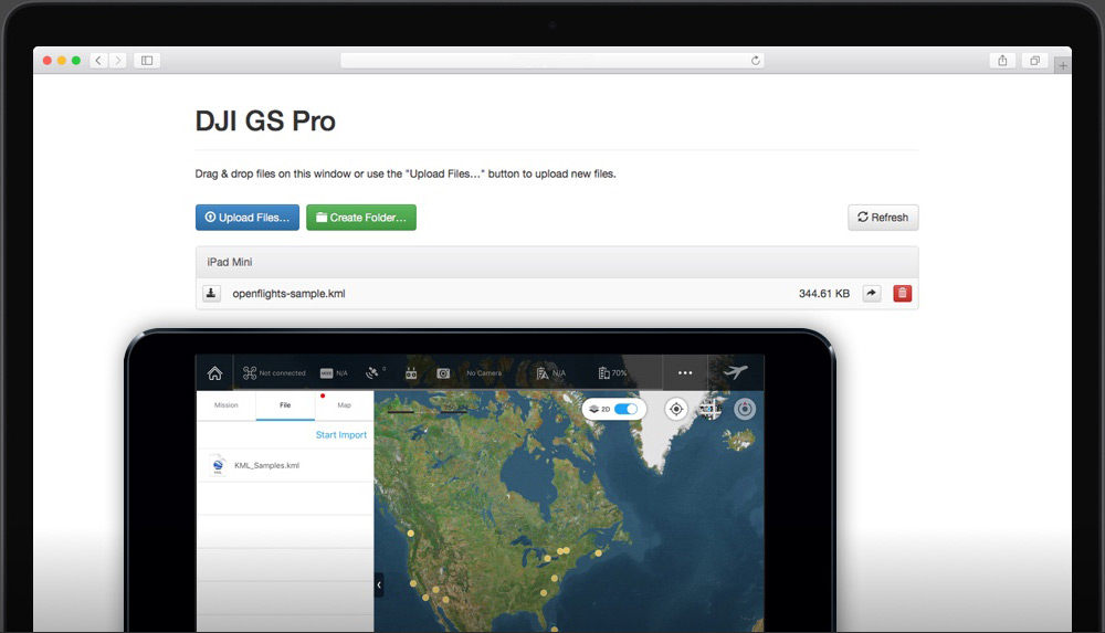GS Pro - GIS Data Import - DJI