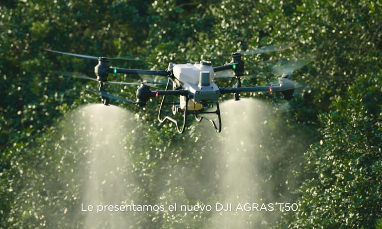 DJI AGRAS T50 - Tutoriales - DJI
