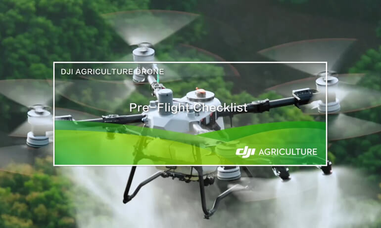 DJI AGRAS T25P - Tutoriais - DJI