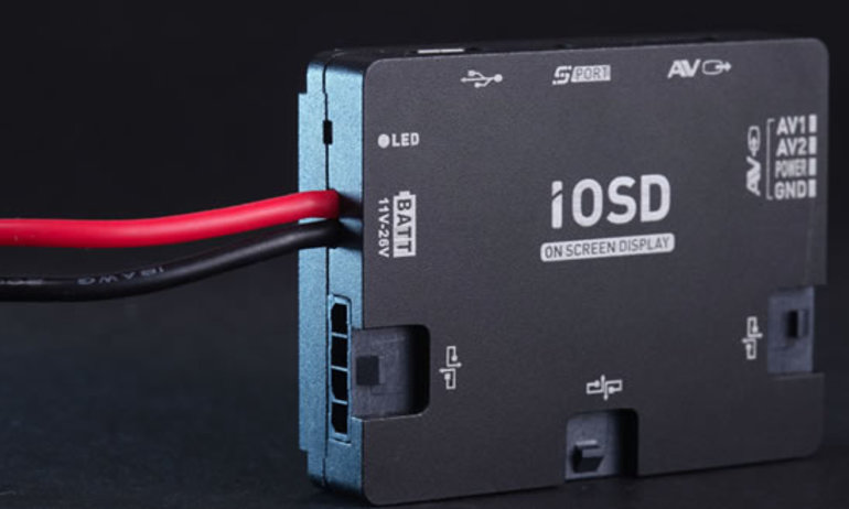 DJI 大疆创新正式发布iOSD MARK II新固件v3.01和iOSD mini新固件v1.06
