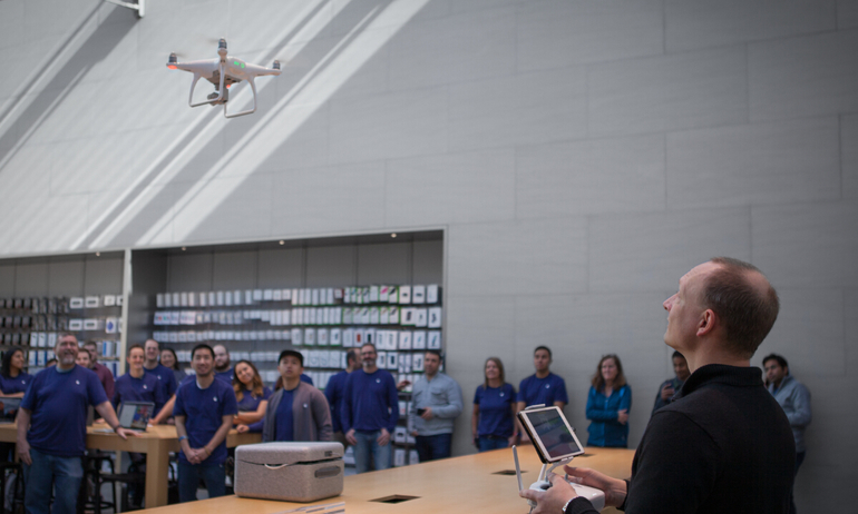 DJI Phantom 4 Available Exclusively Through DJI and Apple Retail - DJI