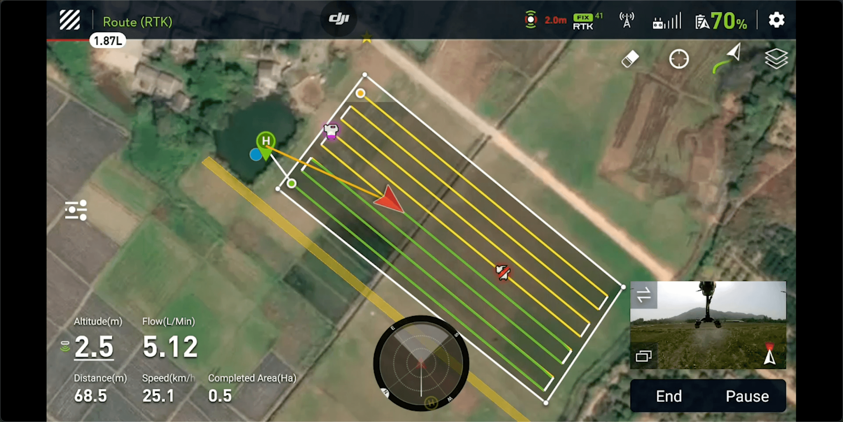 DJI Agras T30 Ein neues digitales Flaggschiff fur die Landwirtschaft